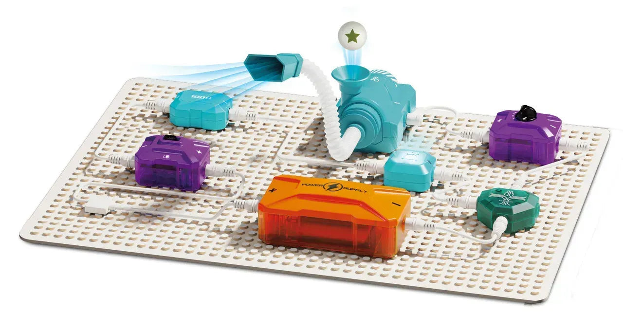 Buy 21Pcs Electric Vacuum Cleaner Science Circuit Block Online Pakistan ...